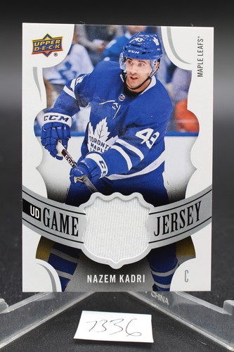 2018-19 Upper Deck UD Game Jersey Nazem Kadri #GJ-NK | eBay