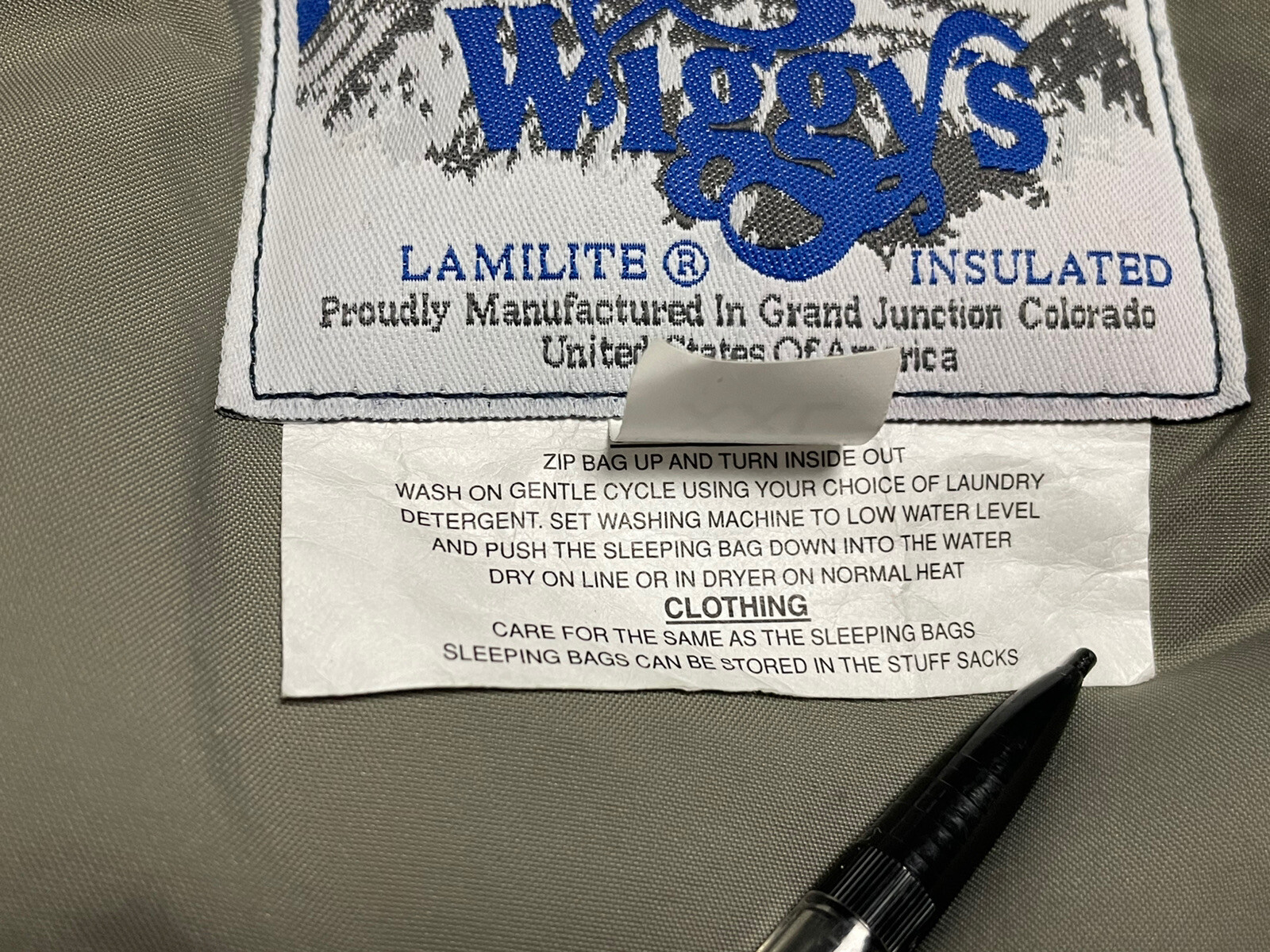 Wiggy's Lamilite Insulated Puffer Winter Coat Jacket … - Gem