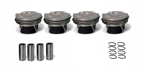 4X Opel Engine Cylinder Piston SETS STD NURAL 87-437400-10 Buick ...