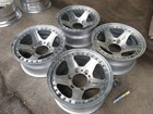 JDM 15" Bridgestone BERG wheels for land cruiser LJ78 lc90 4x4 bj40 ...