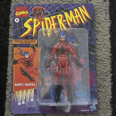 Marvel Legends Retro Tarantula Spider-Man 6-Inch Action Figure | eBay