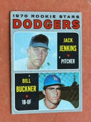 1971 Topps Bill Buckner Jack Jenkins Rookie Card #286 Dodgers EX SHIPS ...