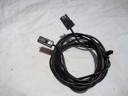 GM LONG BLACK GROUND WIRE HARNESS CONNECTOR F / SPADE TERMINAL ENDS OEM ...
