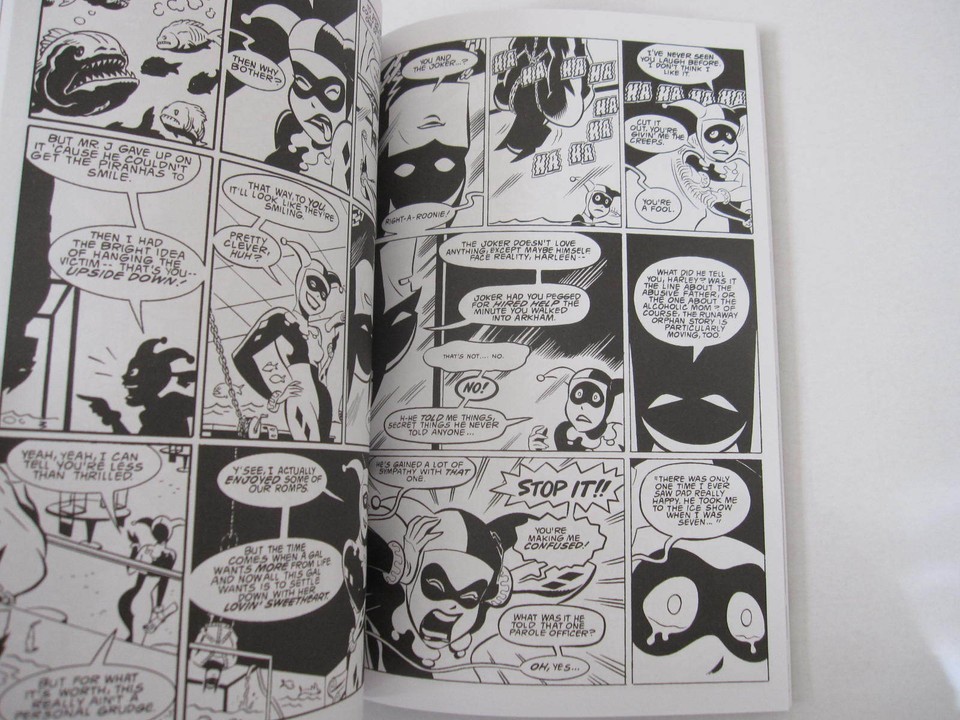 2016 New Adult Coloring Book Batman Mad Love Feat Harley Quin Paperback ...