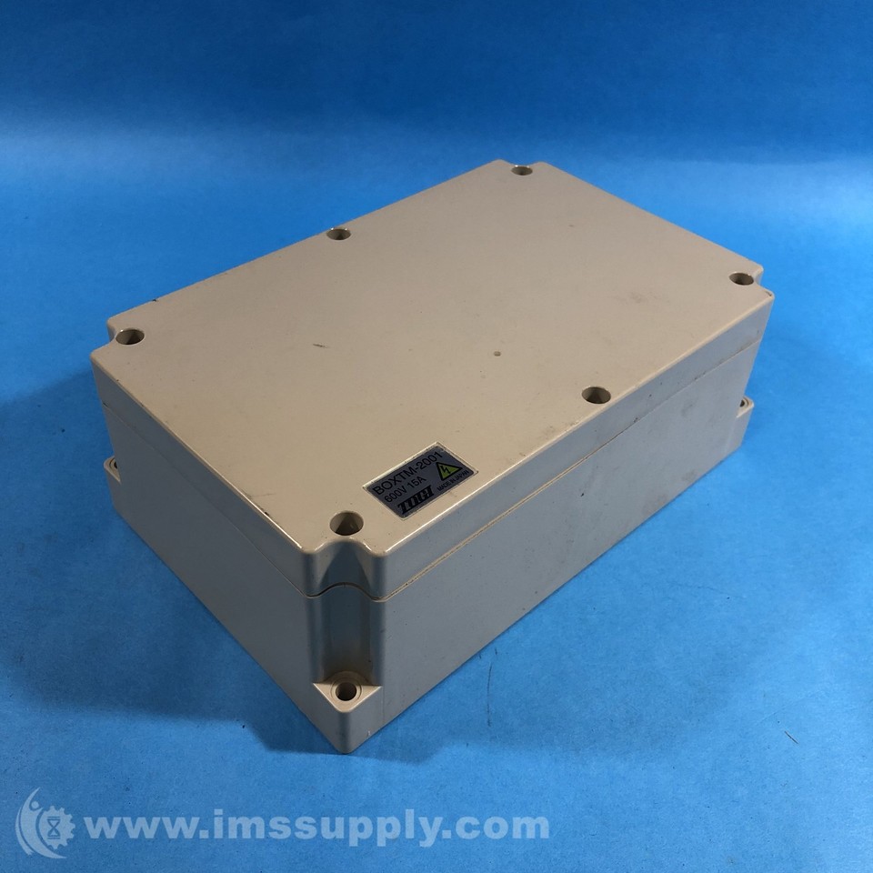 Togi BOXTM-2001 20 Terminal Junction Box, No Holes, PBT Material USIP ...