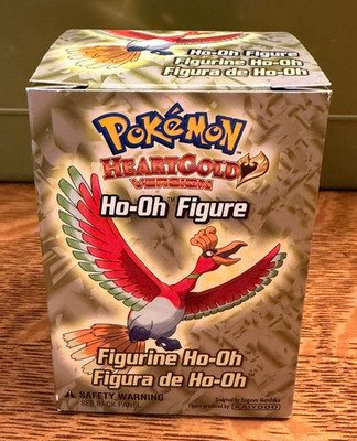 NIB Pokemon Heart Gold Ho-Oh Figure - Promo Pre-order Bonus SEALED ...