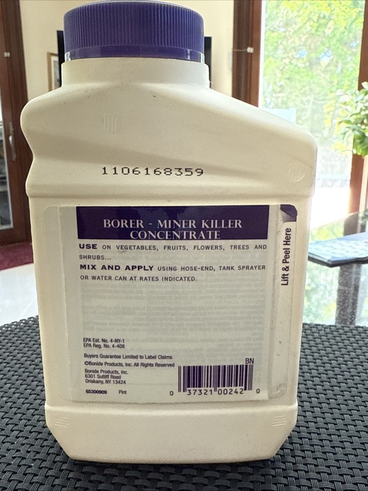 Bonide Borer Miner Killer Concentrate 16 Oz. Makes Up To 16 Gallons ...
