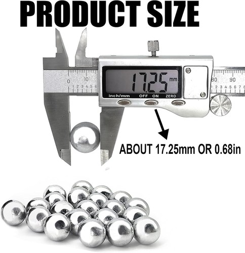 100 Pcs 68 CAL. Aluminum balls for target practise | eBay