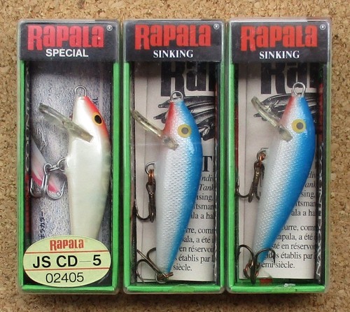 Rapala Cd-5 Countdown Set Of 3 | eBay