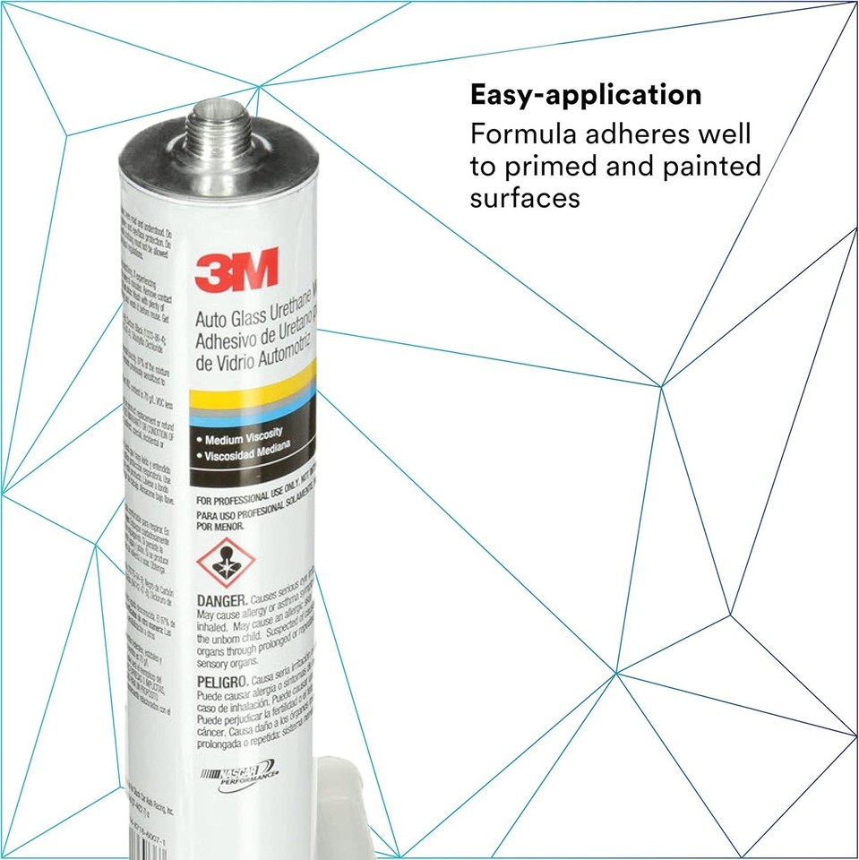 10 Pack Cartridge 3M Urethane Auto Glass Windshield Bonding Adhesive ...