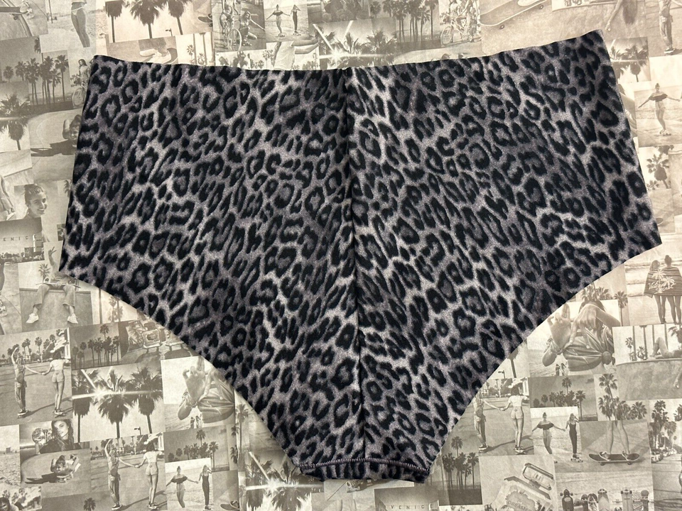 NWT Victoria's Secret Sexy Illusions No Show Cheeky Panty Leopard Print ...