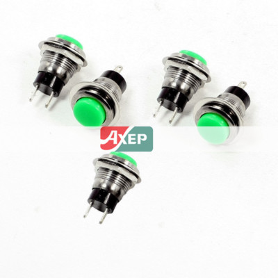 A 5 Pcs DS-318 SPST OFF NO 12mm Momentary Push Button Switch 3A/125V 1A ...