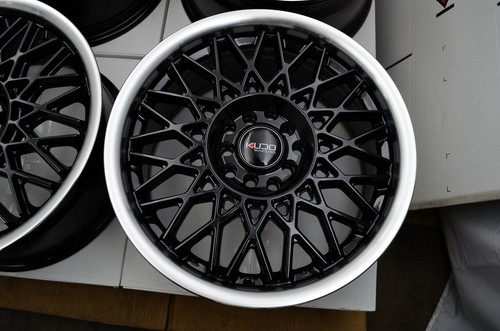 16x7 Kudo Racing Vulgar Black Wheels Rims Toyota Camry Corolla | 5x100 ...