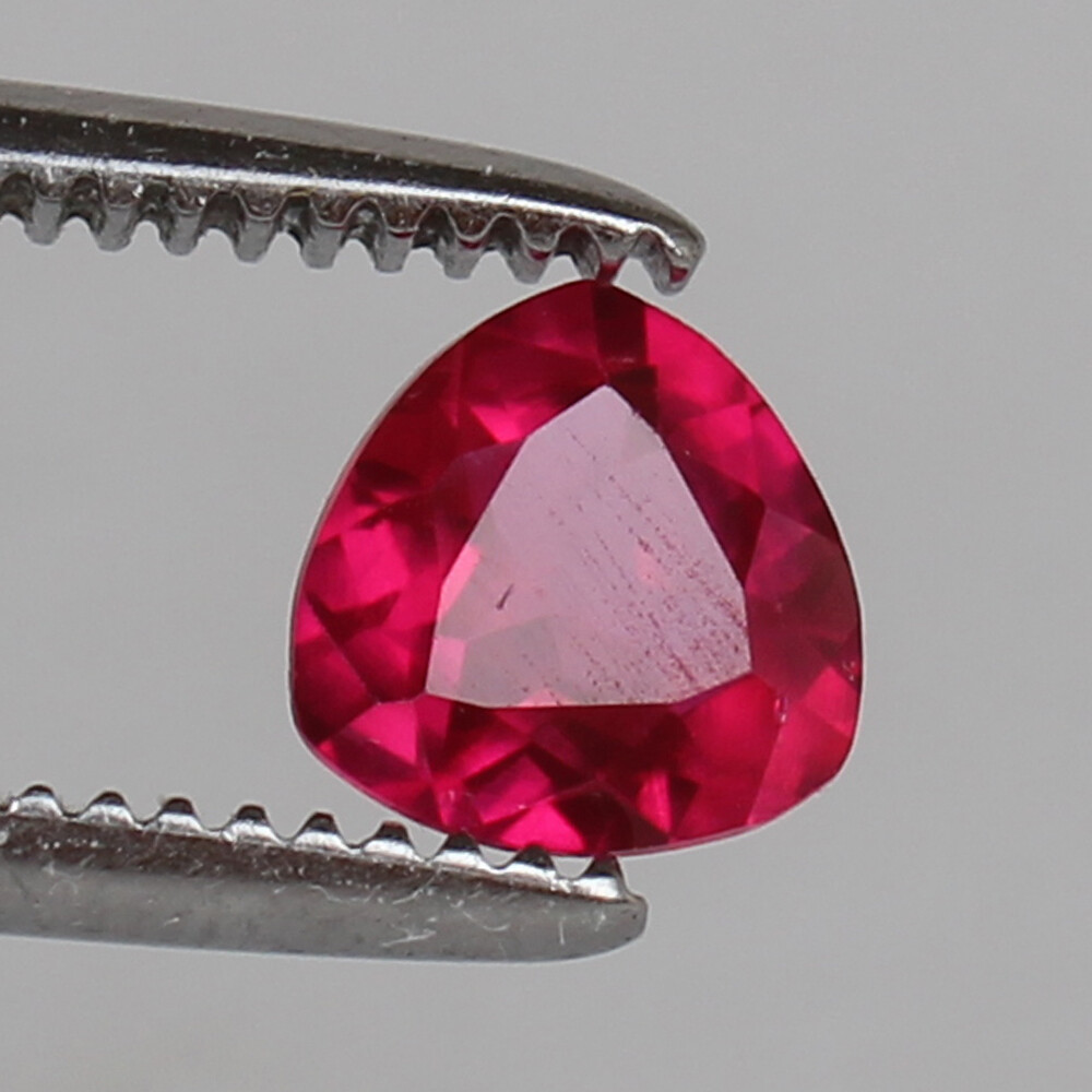 Natural Pigeon Blood Red Ruby 1.60 Cts.Trillion Cut Certified Gemstone ...