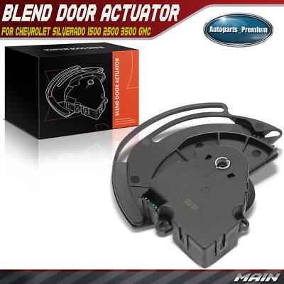 Main Blend Door Actuator for Chevy Silverado GMC Sierra 1500 2500 1999 ...