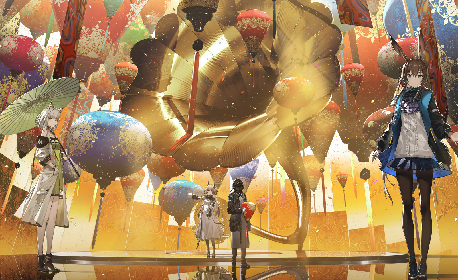 Anime Arknights Amiya Arknights Kaltsit Arknights Gaming Mat Desk 42271 ...