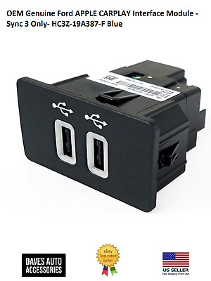 APPLE CARPLAY Interface Module #HC3Z-19A387-F Sync III For Ford Models ...