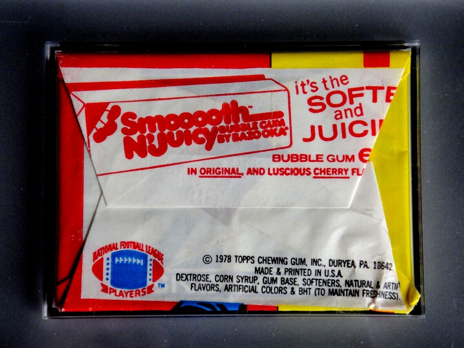 ORIGINAL 1978 TOPPS FOOTBALL WAX PACK PSA 8 NEAR MINT TO MINT ...