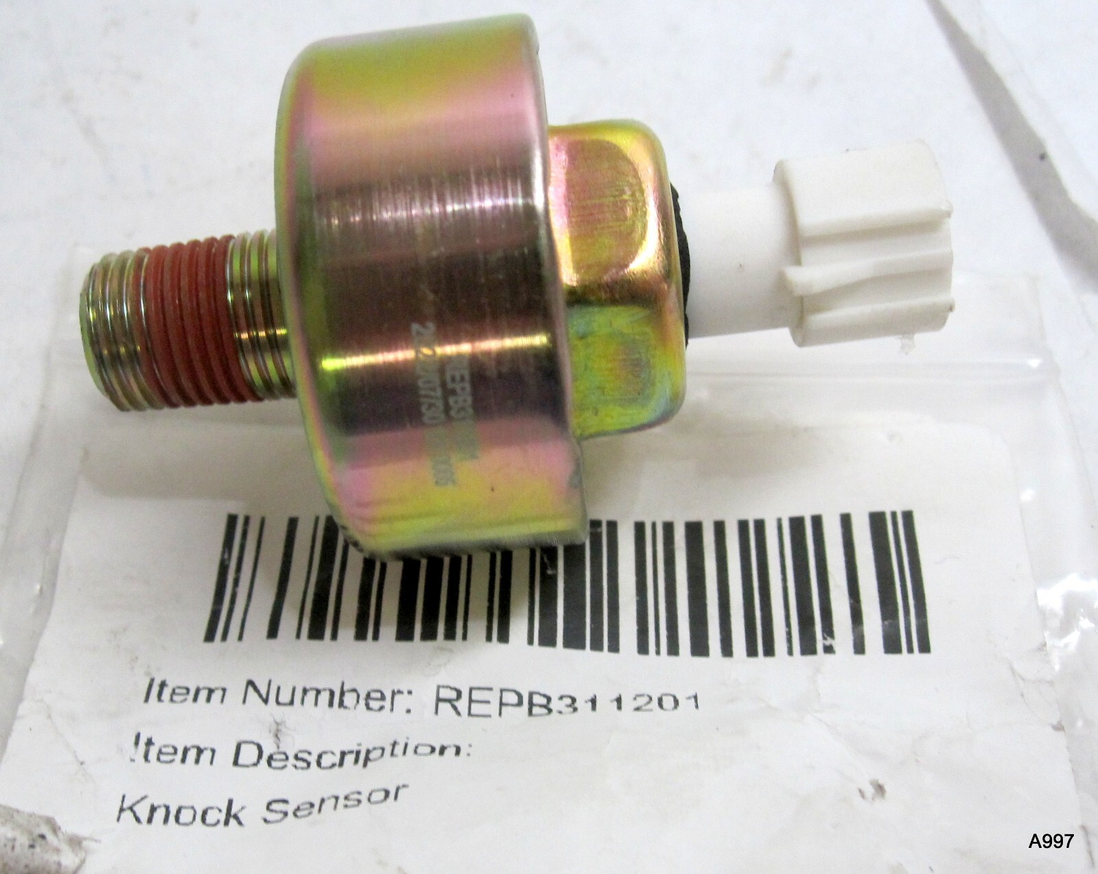 Knock Sensor Screw-In 1 Pin Male Terminal 6 Cyl 197238936697| eBay