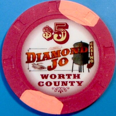 $5 Casino Chip. Diamond Jo, Northwood, IA. W39. | eBay
