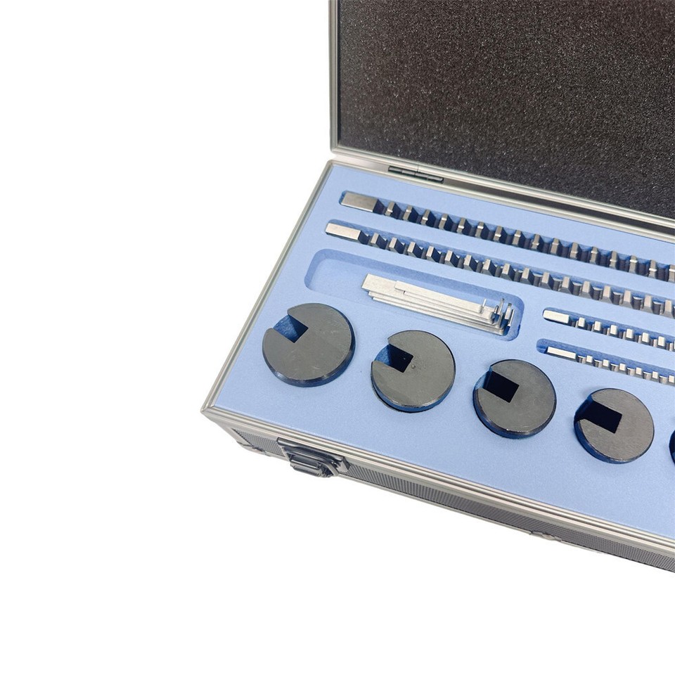 18 Pc No.10 HSS Keyway Broach Set Precision Ground Teeth Cutter ...