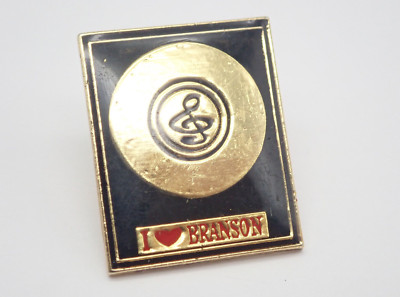 I Heart Branson Golden Record Gold Tone Vintage Lapel Pin | eBay
