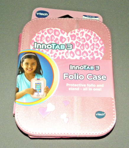 Innotab 3 Pink Heart Folio Protective Case Vtech NEW Accessories | eBay