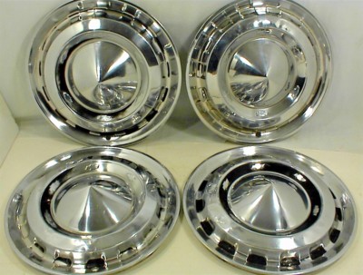1956 CHEVROLET HUBCAPS 15" WHEEL COVERS SET OF 4 | eBay