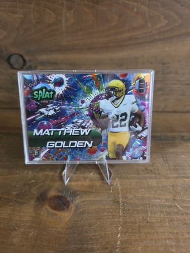 2025 Wild Card Galactic Splat Matthew Golden Rookie 1/1 Serial Numbered ...
