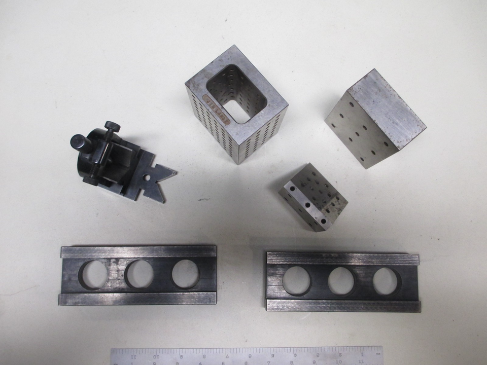 Machinist Hardened and Ground Set Up Blocks Toolmaker Milling Grinding ...