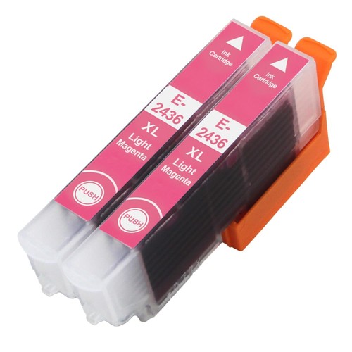 2 Light Magenta Ink Cartridges for Epson Expression XP-750 XP-850 XP ...