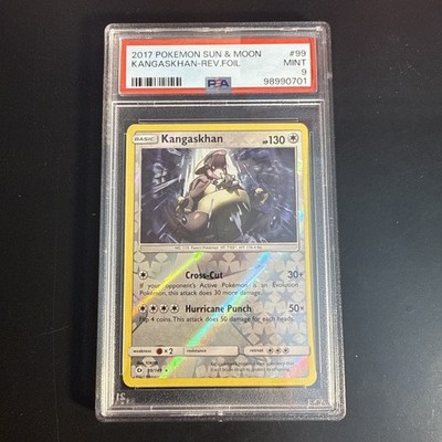 Reverse Holo Foil Kangaskhan 99/149 Sun & Moon Base Set Pokemon Cards ...