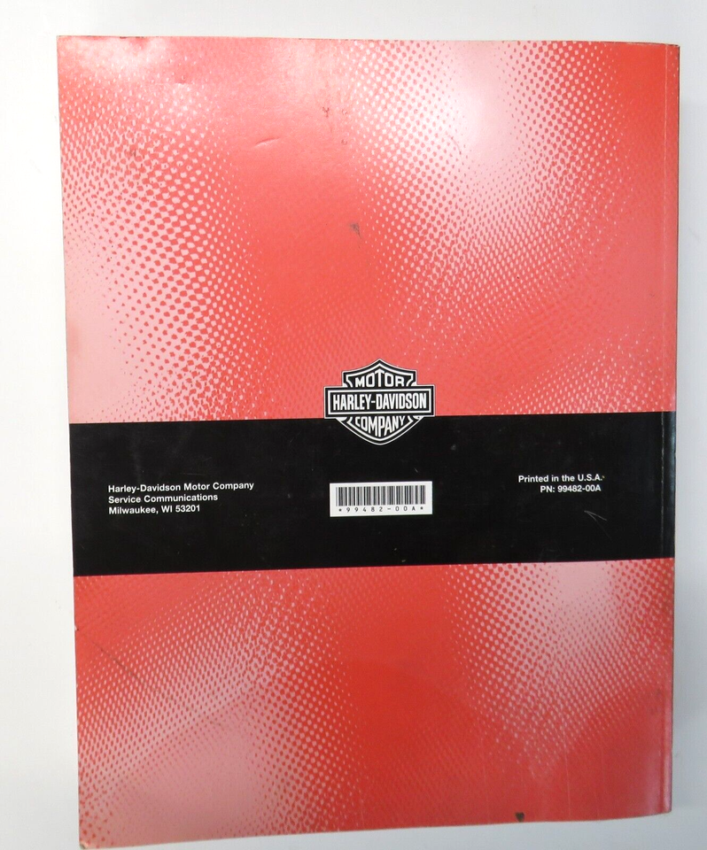 Harley-Davidson 2000 Softail Models Official Service Manual Factory PN ...