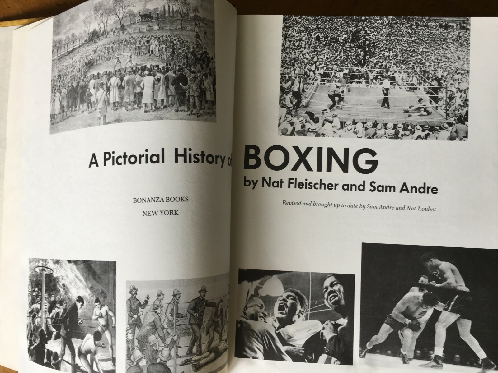 A PICTORIAL HISTORY OF BOXING....NAT FLEISCHER & SAM ANDRE 1981 | eBay