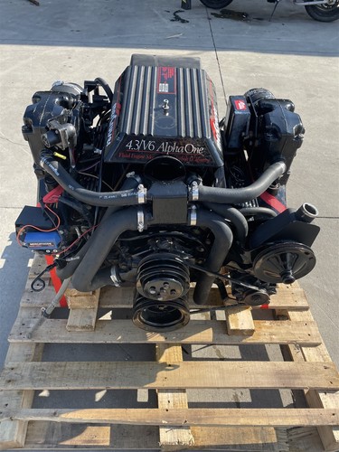 89 Mercury Marine MerCruiser 4.3 L 262 205 HP V6 Boat Engine 500 HRS ...