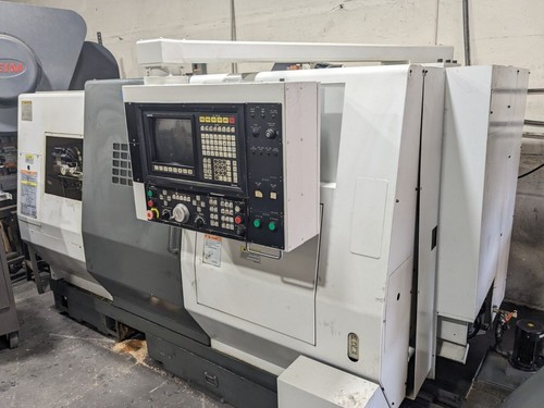 Okuma LU-15 CNC 4-Axis Twin Turret Lathe | eBay