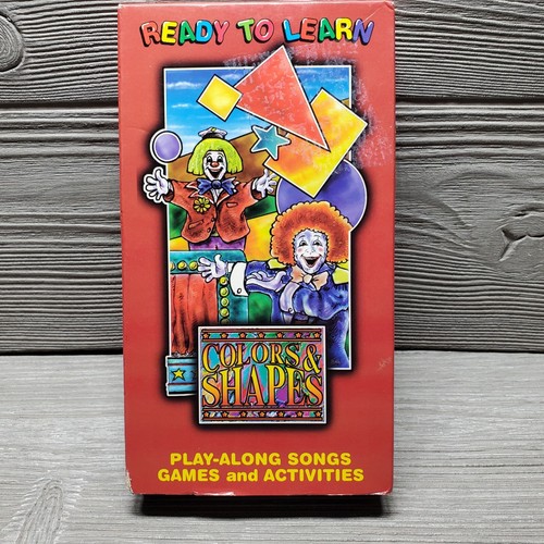 Ready to Learn: Colors Shapes (VHS, 1999) for sale online | eBay