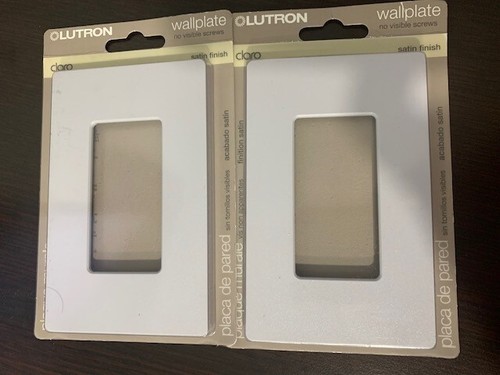 Lutron CW-1-MI Wall Plate - SATIN FINISH | eBay