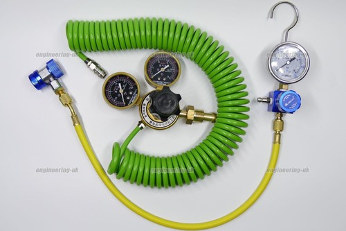 AC AIR CONDITIONING R134A NITROGEN NITRO PRESSURE LEAK TEST KIT | eBay.de