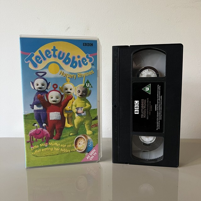 He Teletubbies Nursery Rhymes Cbeebies VHS Video Cassette BBC for sale ...
