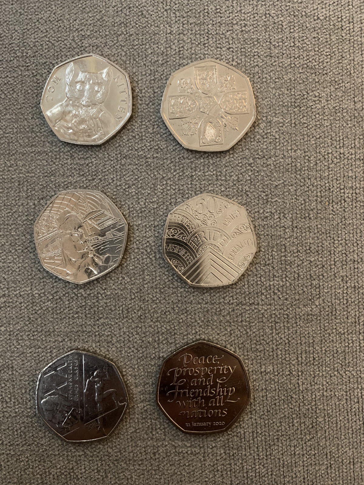 Extremely Rare 50p Collection | eBay