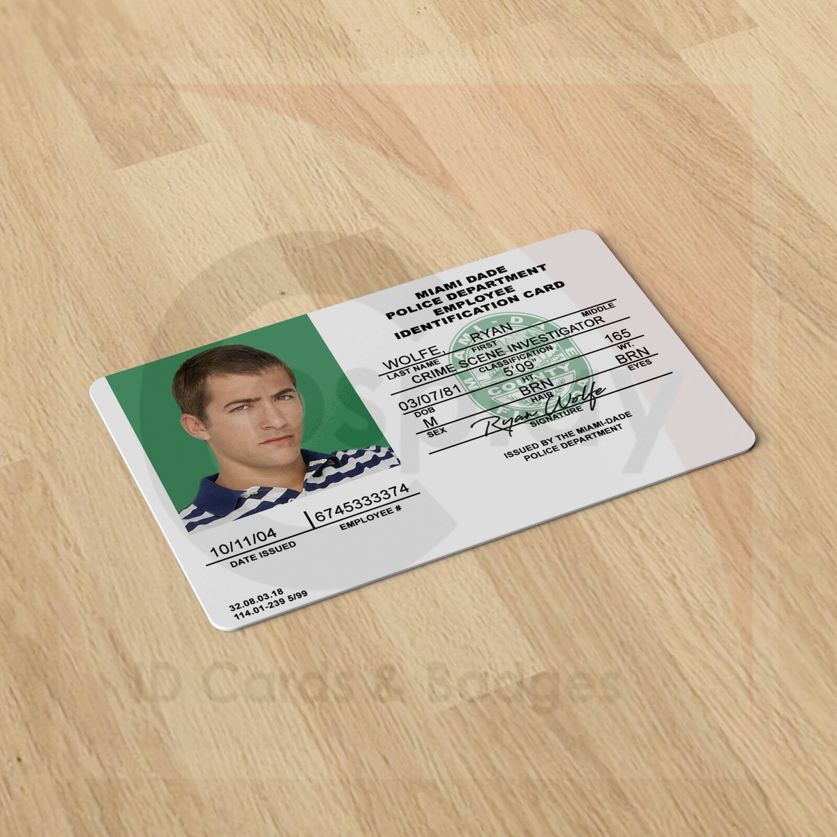 Miami Police Department Id