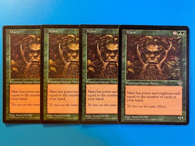 MTG 4x Maro Mirage Modern Legacy Magic the Gathering Card x4 LP | eBay