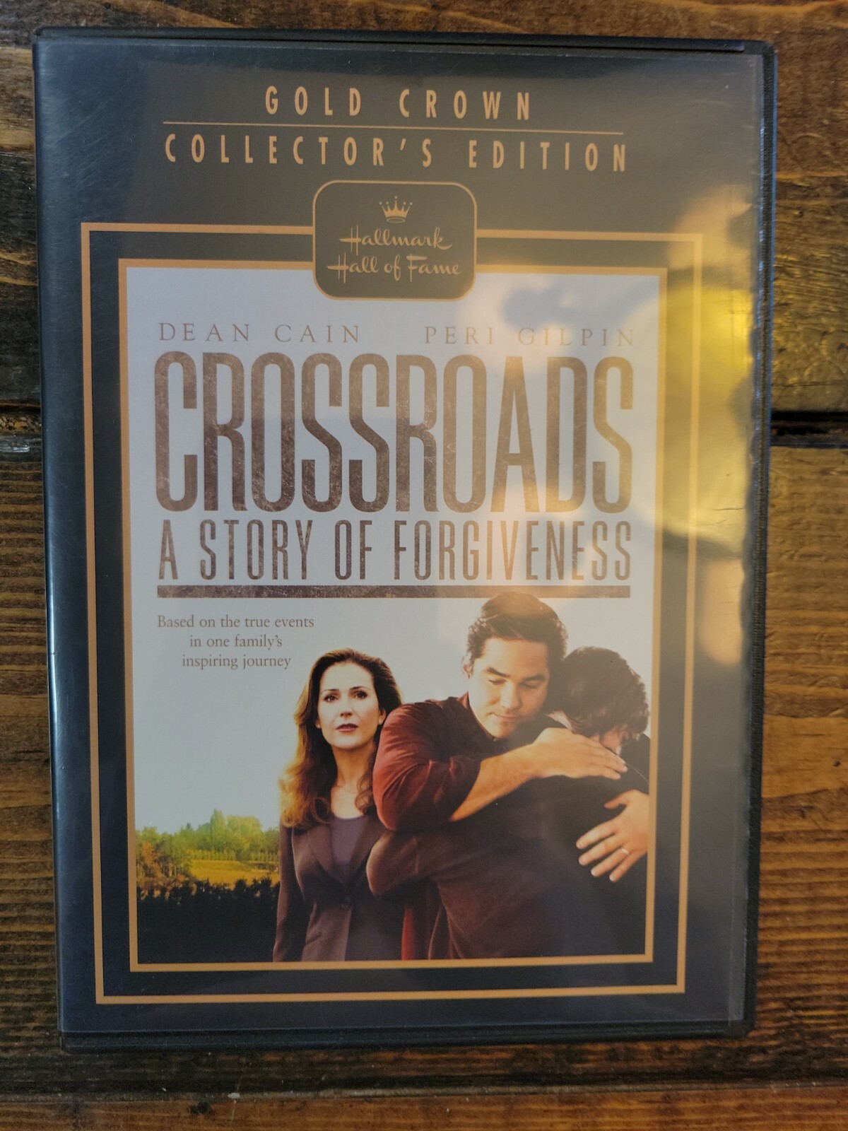 CROSSROADS DVD The Story Forgiveness Hallmark Gold Crown • Dean Cain ...