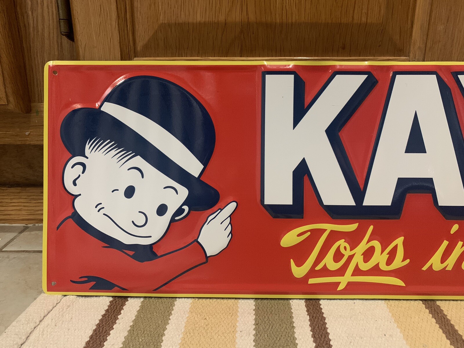 Kayo Chocolate Flavored Drink Metal Sign Soda Diner Vintage Style Wall ...