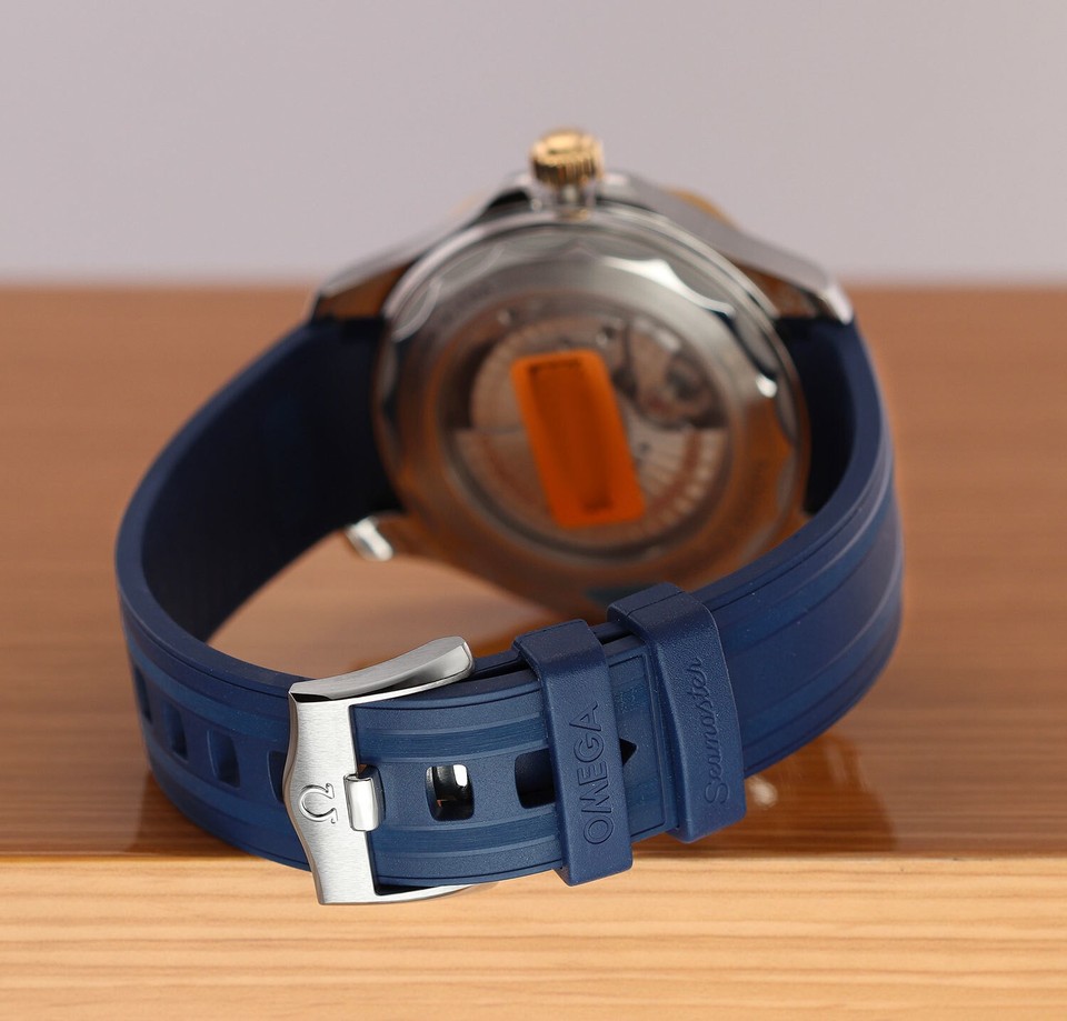 Omega Seamaster Diver 300m Chronometer 'Ceragold' Blue ZrO2 210.22.42 ...