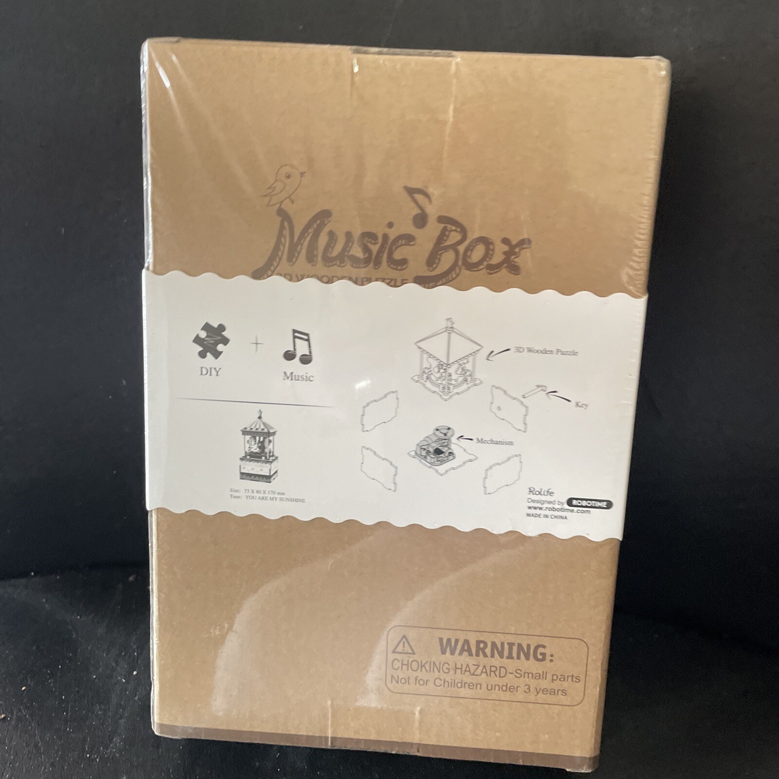 Music Box Merry-Go-Round 3D puzzle by Robotime, new unopened 🔥 | eBay