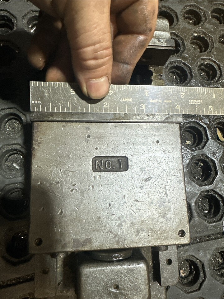 Original No.1 Brown & Sharpe Milling Machine Vise Metal Shaper Drill ...