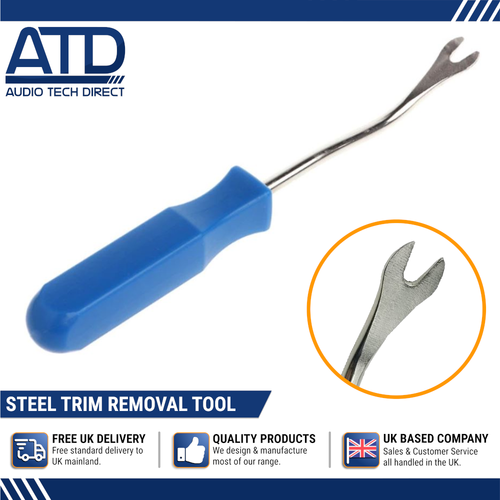 Car Plastic Trim Clip Removal Pry Tool Push Rivet car Door Panel Card ...