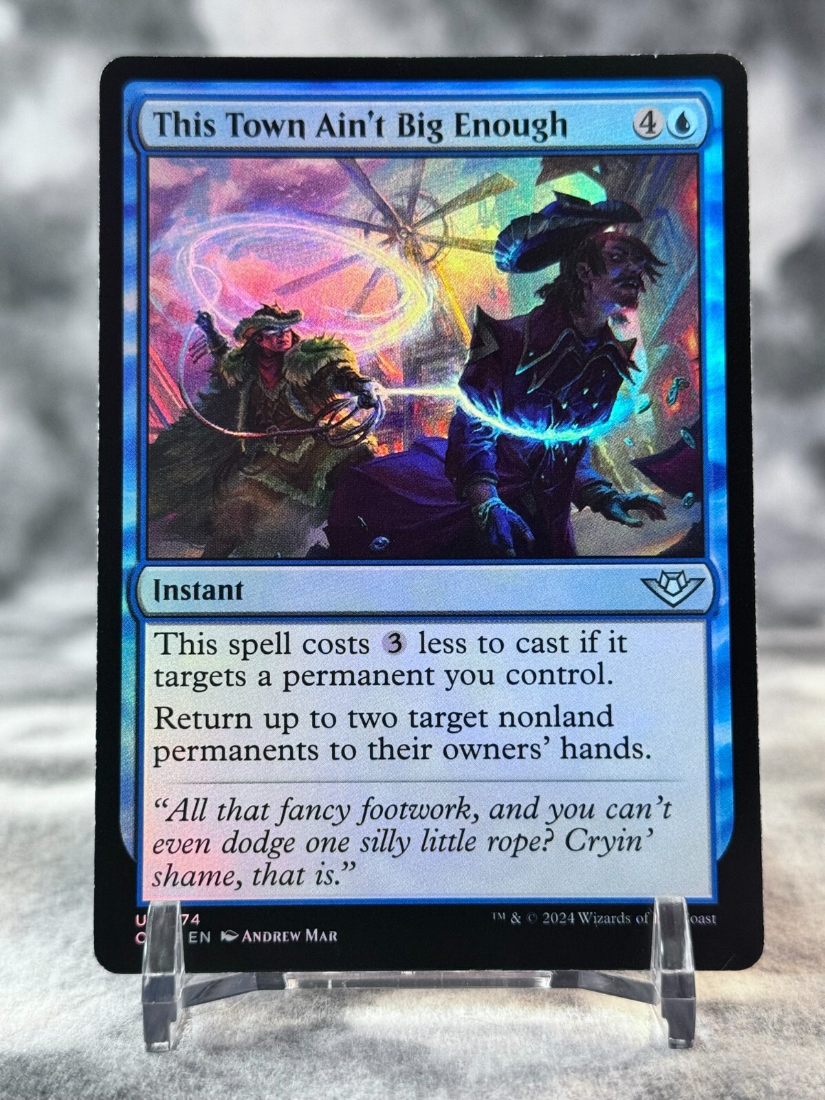 This Town Ain't Big Enough - MTG: Outlaws of Thunder Junction - Foil | eBay